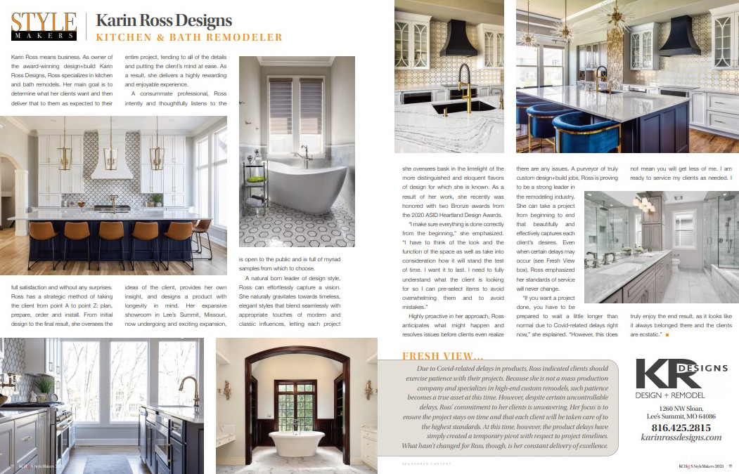 Kansas City Kitchen Remodel | Karin Ross Designs